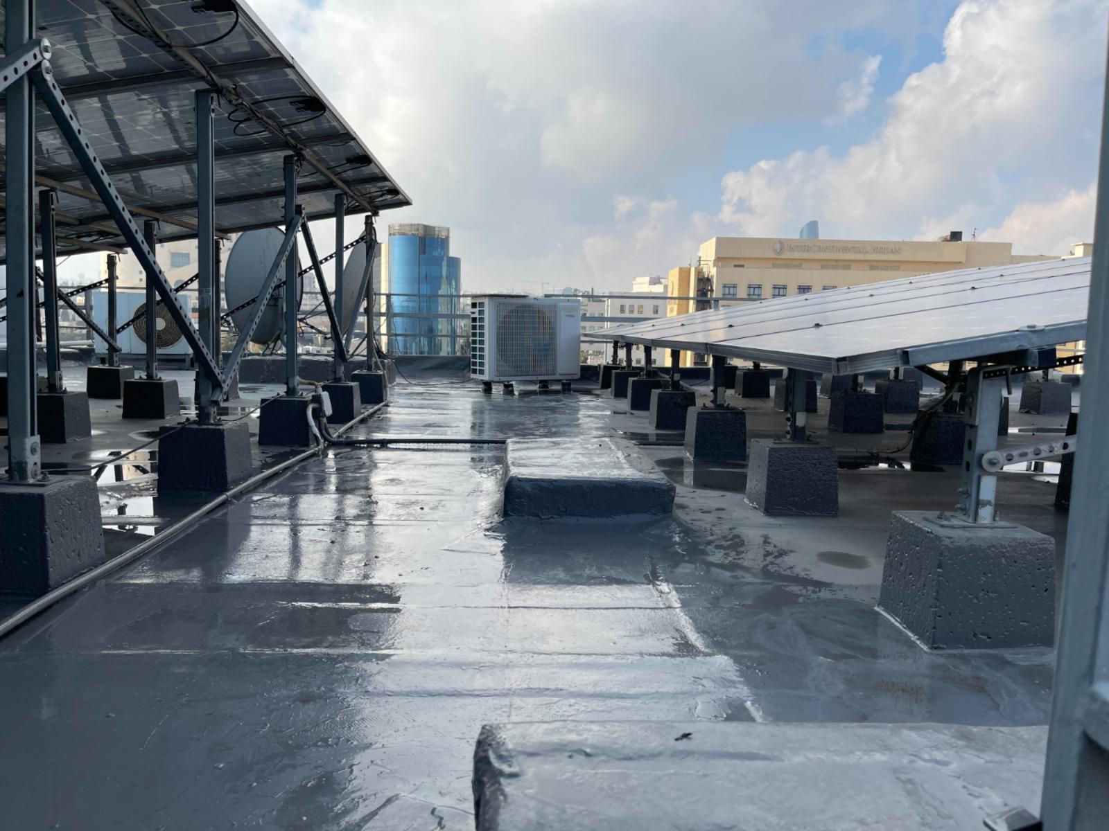 Cold Applied Polyurea Over Bitumen